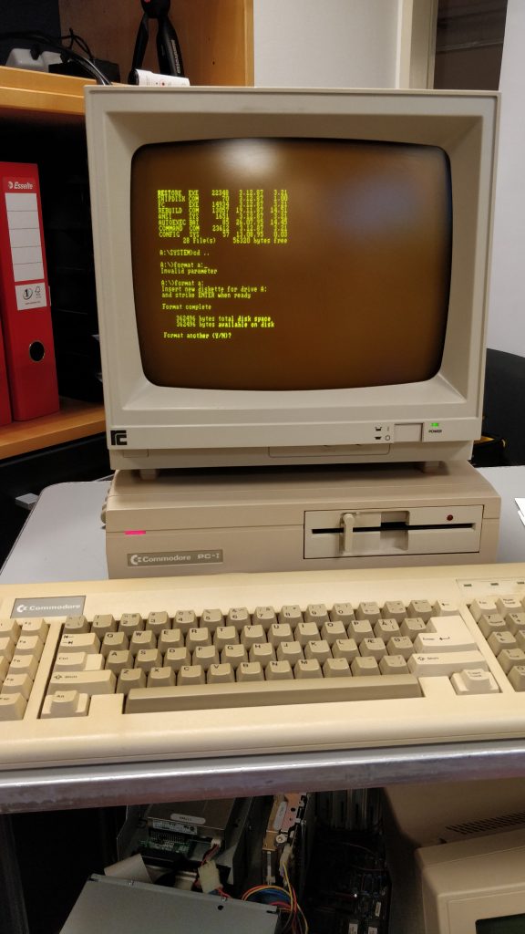 Commodore PC 1 - RetroComputing with Mike